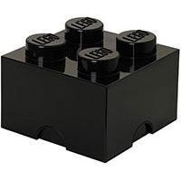 Kutija za odlaganje LEGO® Kocka 4 25x25x18cm crna 4003