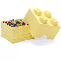 Kutija za odlaganje LEGO® Kocka 4 25x25x18cm pastelnožuta 4003