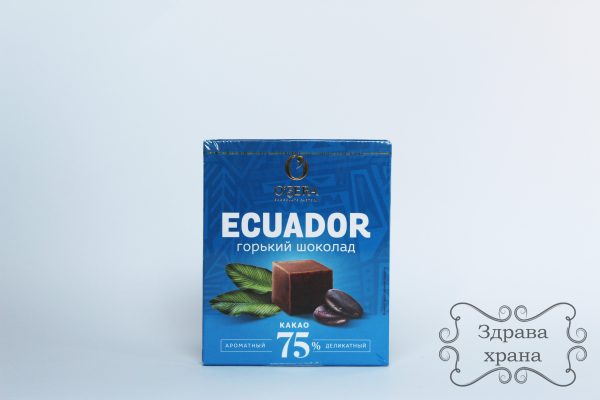 Ruska čokolada – Ozera Ecuador 75%