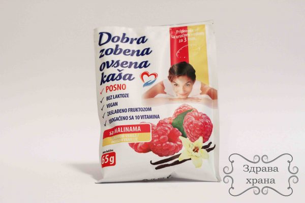 Dobra zobena ovsena kaša – malina