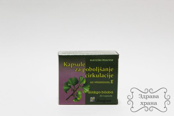 Kapsule za poboljšanje cirkulacije