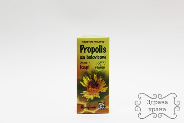 Propolis sa bokvicom kapi