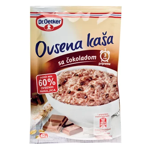 Kaša ovsena čokolada Dr.Oetker 62 g