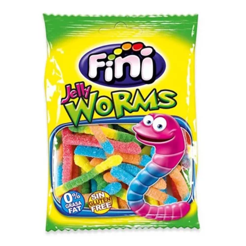Bombone fini pizzy worms Oksa 100 g