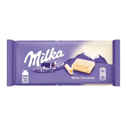Čokolada Milka white 90 g