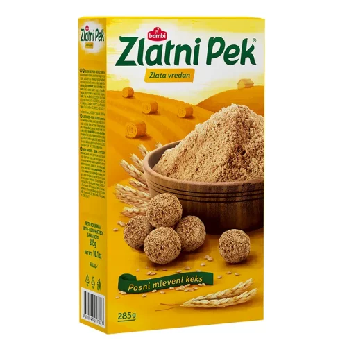 KEKS MLEVENI ZLATNI PEK 285G