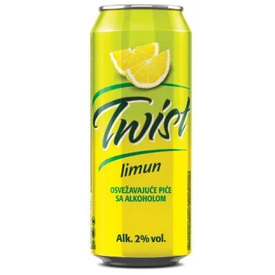 Pivo Lav Twist limun limenka 0.5 l