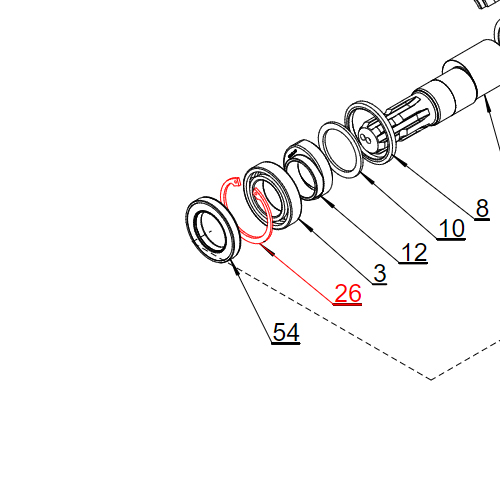 Agromehanika Seger J 68 DIN472 Pumpe BM 105/20