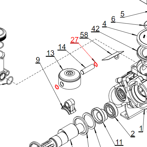 Agromehanika Seger J 15 DIN472 Pumpe BM 105/20