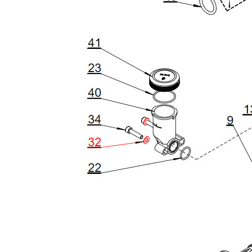 Agromehanika Podloška 8.4 DIN 125-A Pumpe BM 105/20