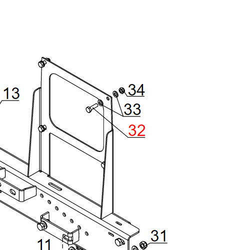 Šraf M6x20(8.8Zn) PR10ECFM-5EC+2F.R.