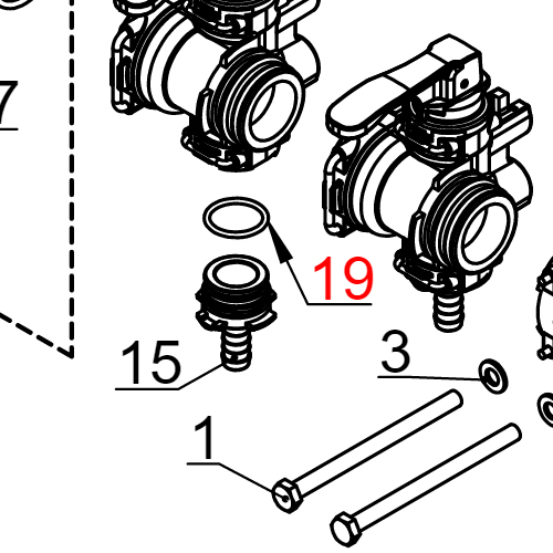 Oring fi25x2,6 PR10ECF-5EC+2F.R.