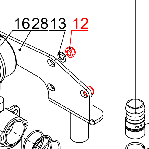 Matica M8 (8.8 Zn) DIN 985 PR3BF