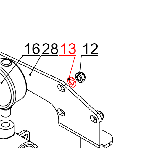 Podloška 8,4 (Zn) DIN 433 PR3BF