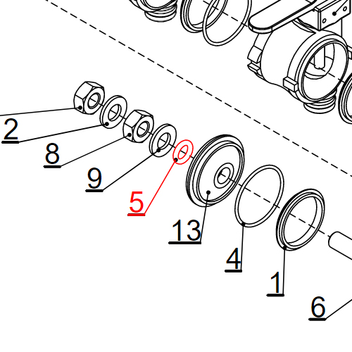 Oring fi15xfi9x3" PR3CF