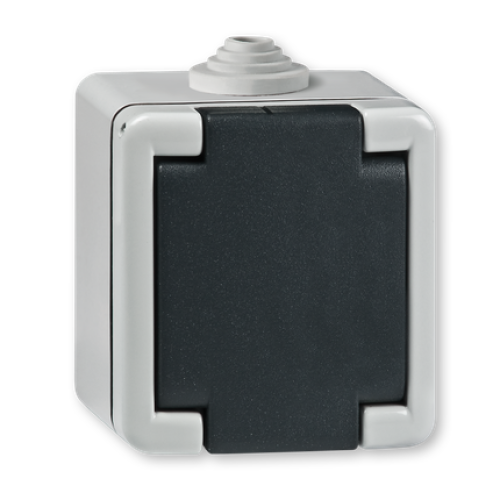 PRIKLJ. II SA PLAST.TELOM ARMOR SIVO/ANTRACIT IP55 art 2711.1A