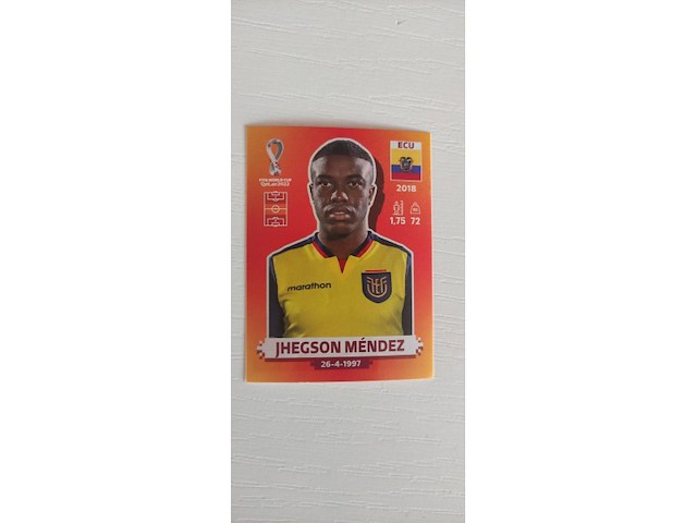 Panini FIFA 2022 Qatar ECU 13