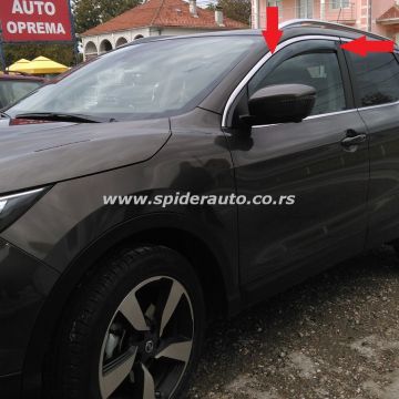 Nissan Qashqai 2013-2020 prednji bočni vetrobrani