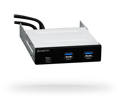 CHIEFTEC MUB-3003C 3.5" 2xUSB 3.0 + 1xUSB Type-C Front Panel