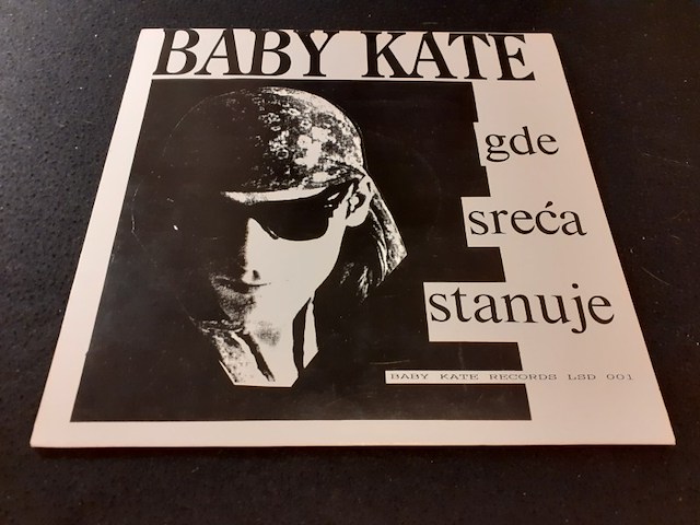 Baby Kate - Gde sreća stanuje, plavi vinil (near mint)