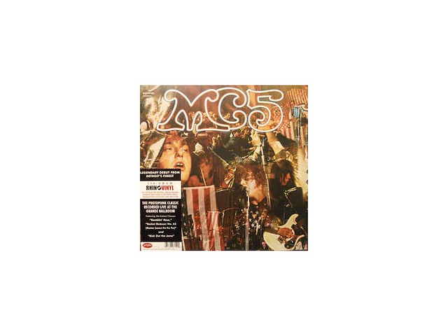 Kick Out The Jams, MC5 ‎, Vinyl