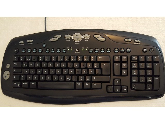 Logitech PS2 Tastatura MEDIA Elite  DE