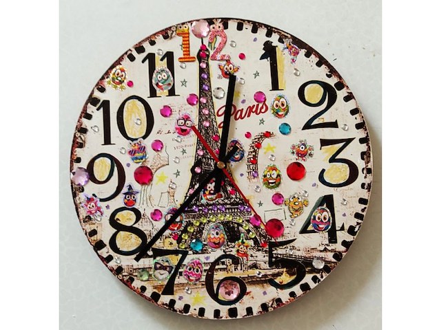Unikatan NOV, dekorativan sat precnika 30 cm