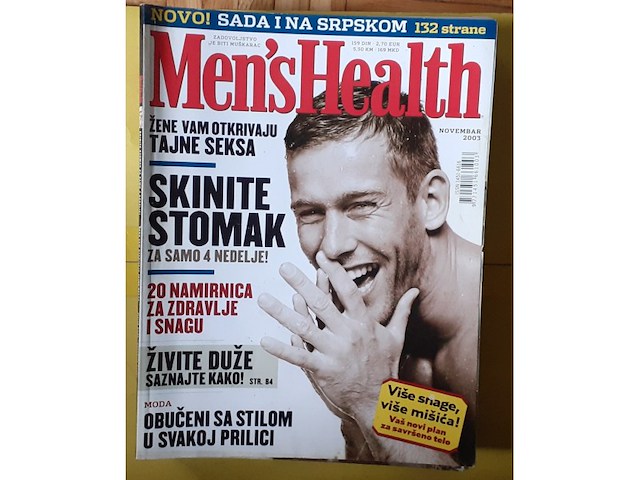 Mens Health  Novembar  2003