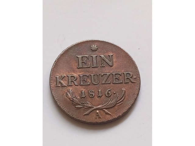 Ein Kreuzer 1816.g - Austrija -