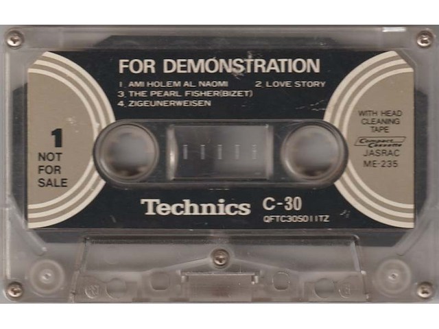 Technics For Demonstration C-30