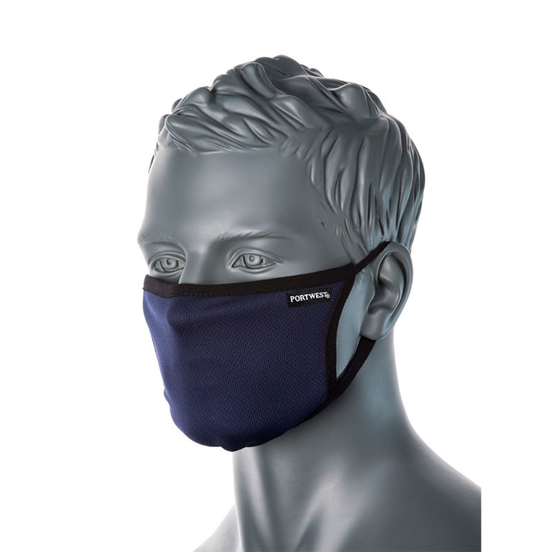 CV33 – Troslojna antimikrobna tekstilna maska za lice