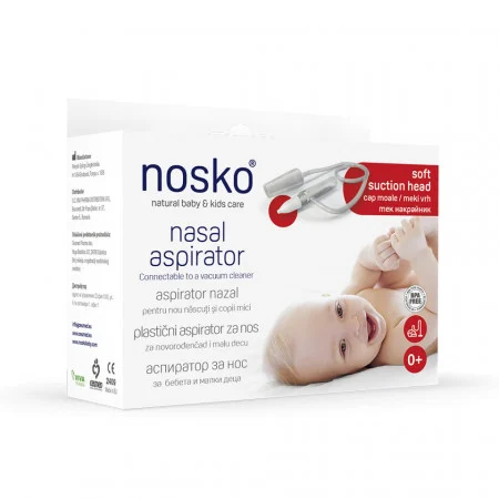 NOSKO ASPIRATOR PLASTIČNI MEKI VRH