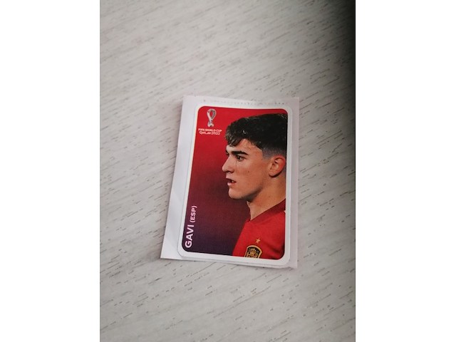 Panini FIFA 2022 Qatar Coca Cola - C8 Gavi