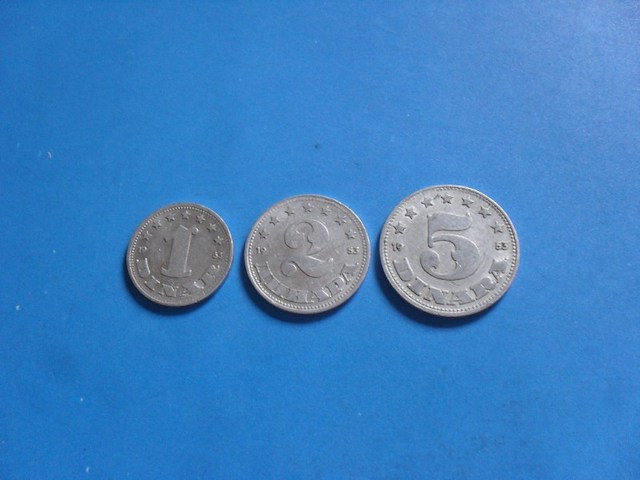 1,2,5 dinara - 1953.