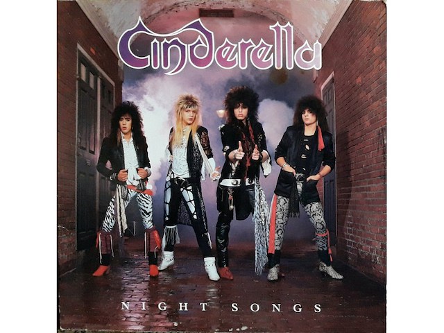 LP: CINDERELLA - NIGHT SONGS (CANADA PRESS)