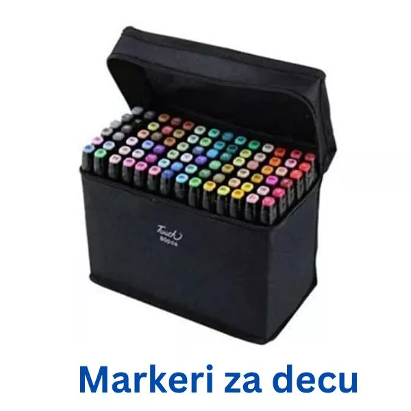 Touch markeri za decu komplet 36-168kom.