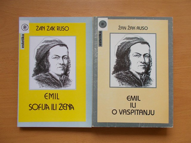 EMIL ILI O VASPITANJU/EMIL SOFIJA ILI ZENA-ZAN ZAK RUSO