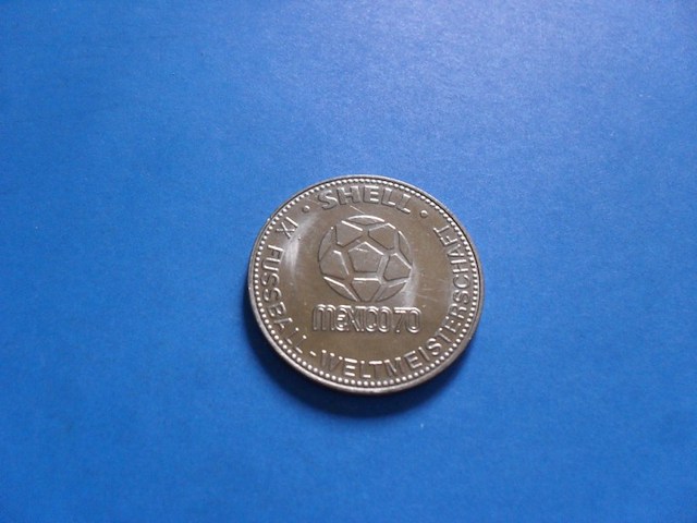 TOKEN - MEXICO 70 GERD MULLER