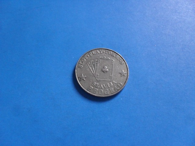 SLOT PLAY TOKENS SLAVIJA BEOGRAD YUGOSLAVIA