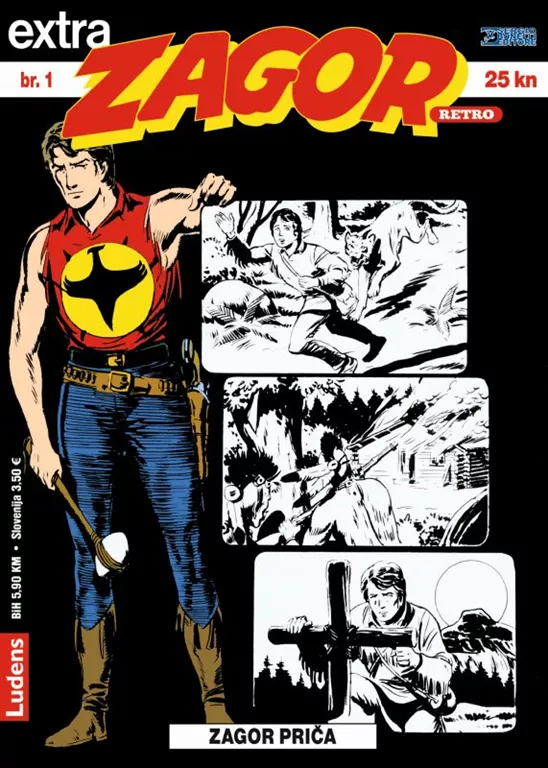 Ludens Zagor Extra retro 1: Zagor priča