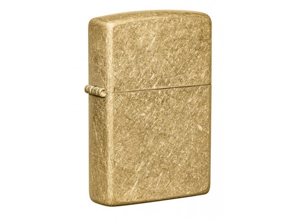 Upaljač zippo tumbled brass