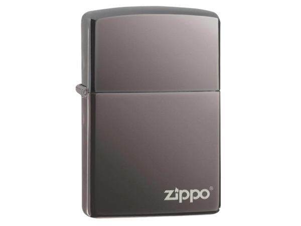 UPALJAČ ZIPPO BLACK ICE ZIPPO LOGO