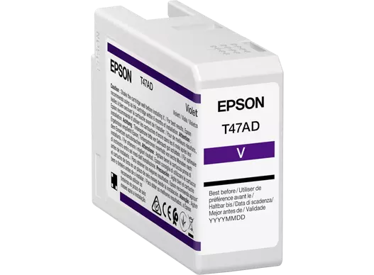 Singlepack Violet T47AD UltraChrome Pro 10 ink 50ml