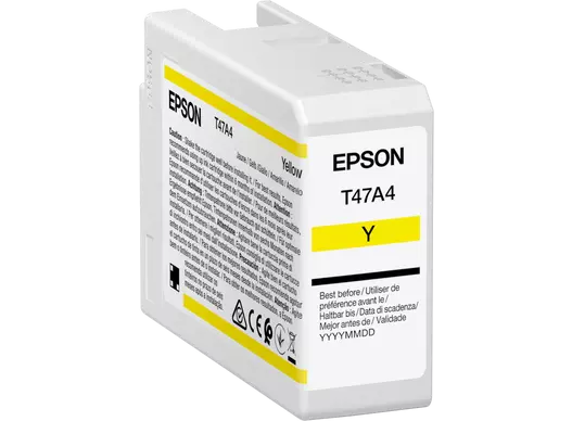 Singlepack Yellow T47A4 UltraChrome Pro 10 ink 50ml