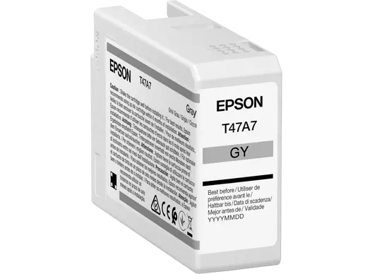 Singlepack Gray T47A7 UltraChrome Pro 10 ink 50ml