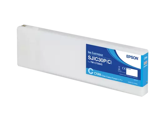 SJIC30P(C): Ink cartridge for ColorWorks C7500G (Cyan)
