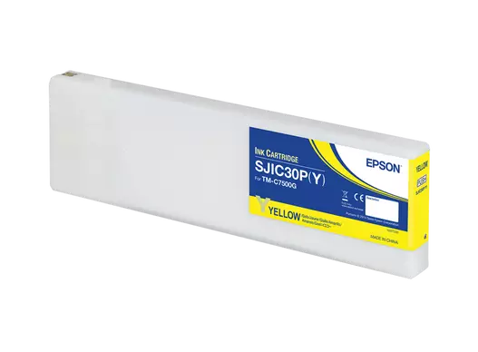 SJIC30P(Y): Ink cartridge for ColorWorks C7500G (Yellow)