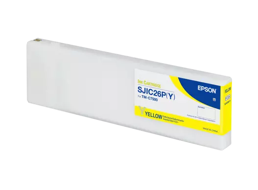 SJIC26P(Y): Ink cartridge for ColorWorks C7500 (Yellow)