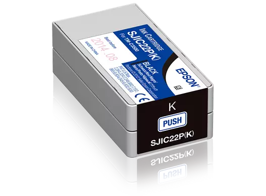 SJIC22P(K): Ink cartridge for ColorWorks C3500 (Black)