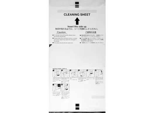 SureLab Cleaning Sheet